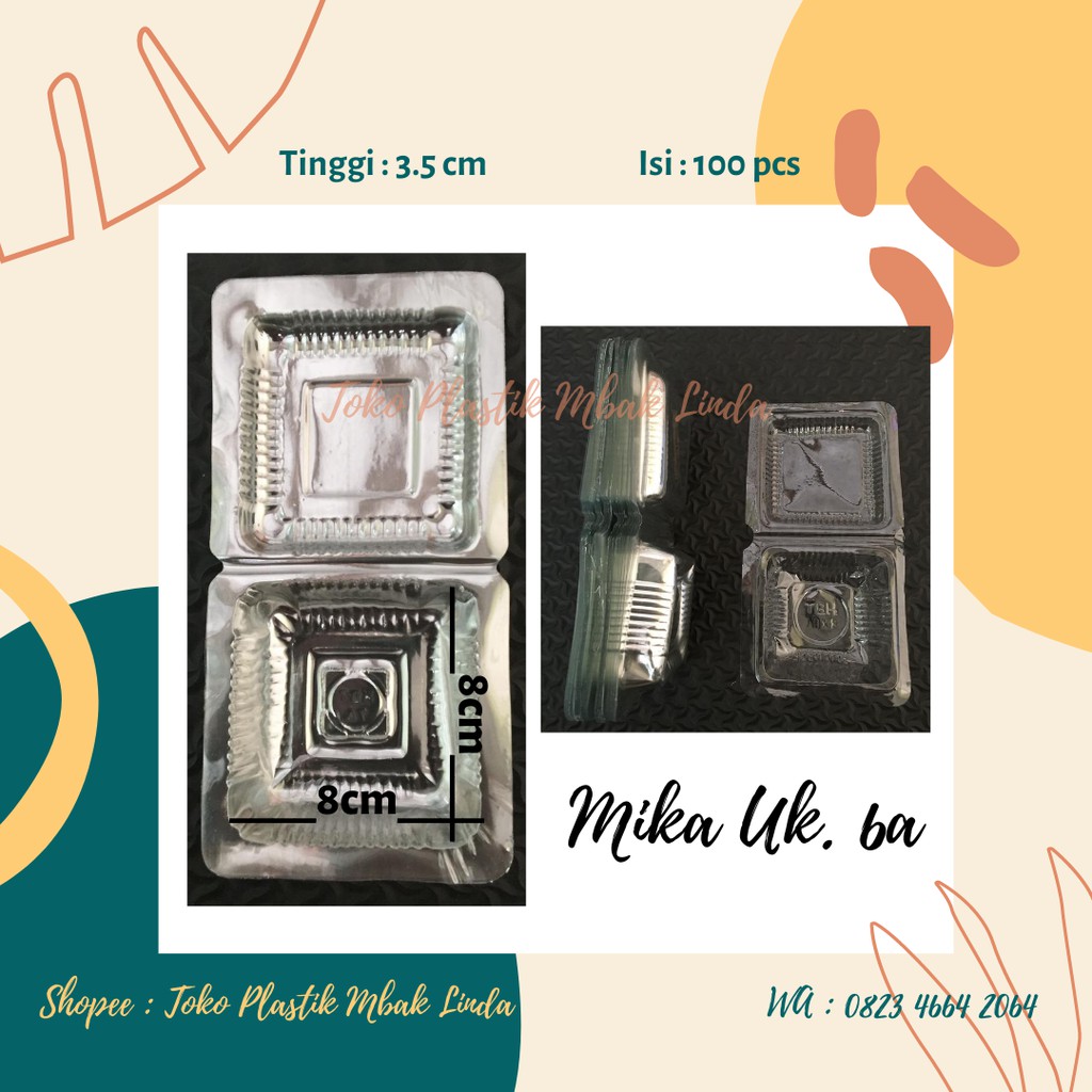 Jual Mika Kue 7A 7C 6A / Mika Jajanan / Mika 7C / Mika 7A / Box Mika ...