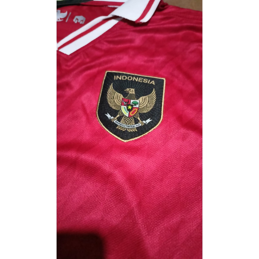 Jual JERSEY TIMNAS INDONESIA UNTUK SUPPORTER GRADE ORIGINAL MILLS ...