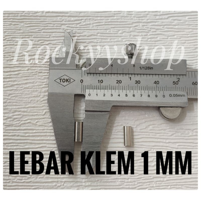 Jual Klem kawat seling ukuran 1mm | Shopee Indonesia