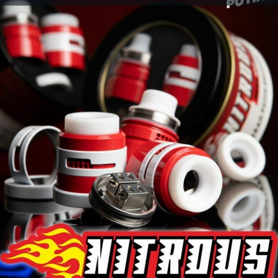 Jual NITROUS PLUS RDA 22MM LIMETED MERAH PUTIH MERDEKA EDITION | Shopee ...