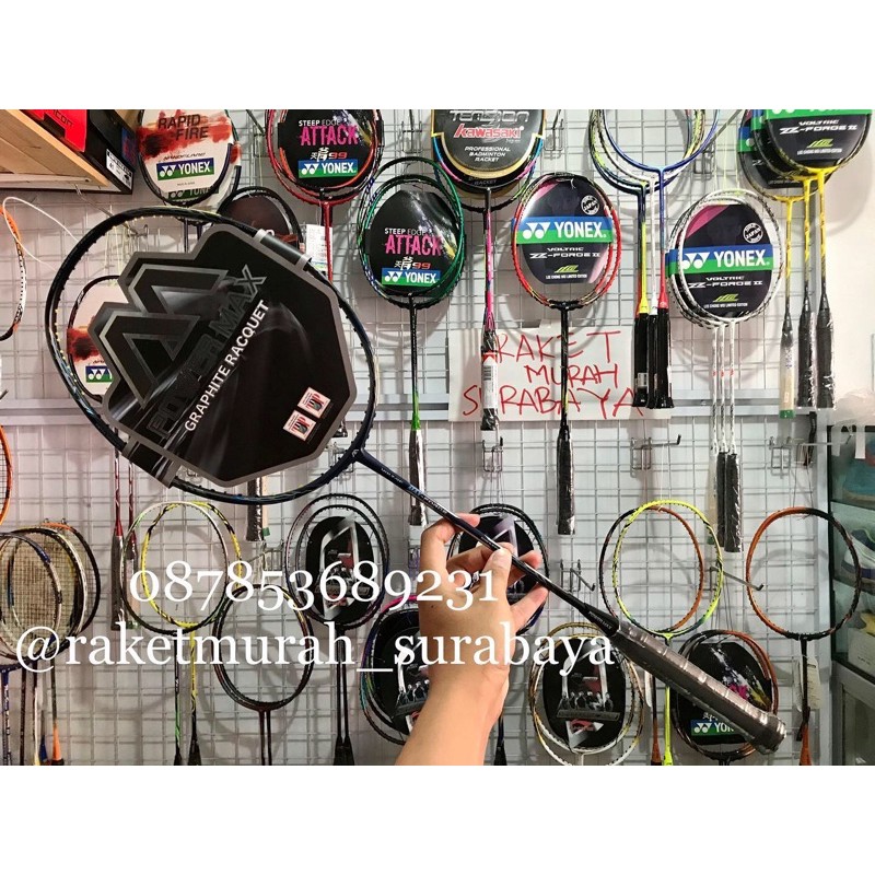 Jual raket power max voltaic max power tension 33lbs | Shopee Indonesia