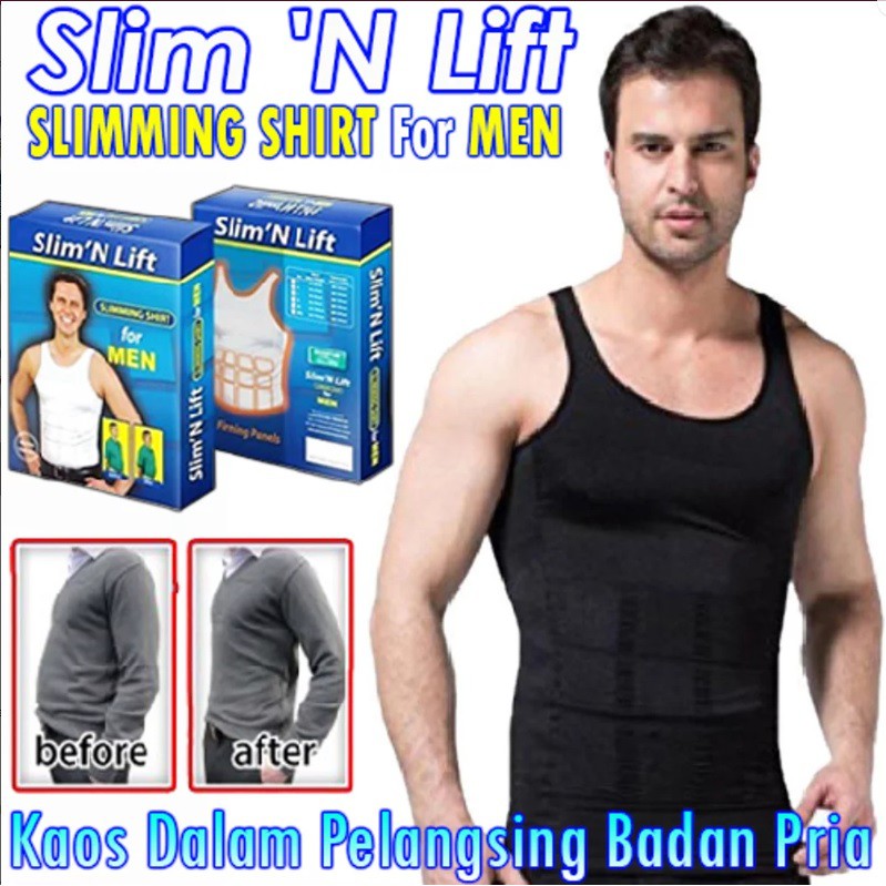 Jual SLIM N LIFT ~ Slim 'N Lift ~ KAOS DALAM / KUTANG ~ MEMBENTUK BADAN ...