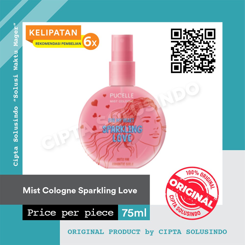 Jual Parfum Minyak Wangi Pucelle Mist Cologne Blooming Blossom Kecil ...