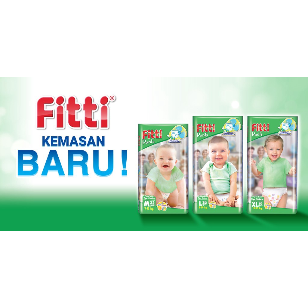 Jual Popok Bayi Fitti Pants Diapers - popok bayi beraneka motif keren ...
