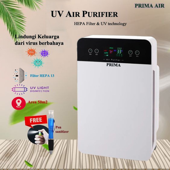 Jual AIR PURIFIER PRIMA air PM2.5 - dengan uv | Shopee Indonesia