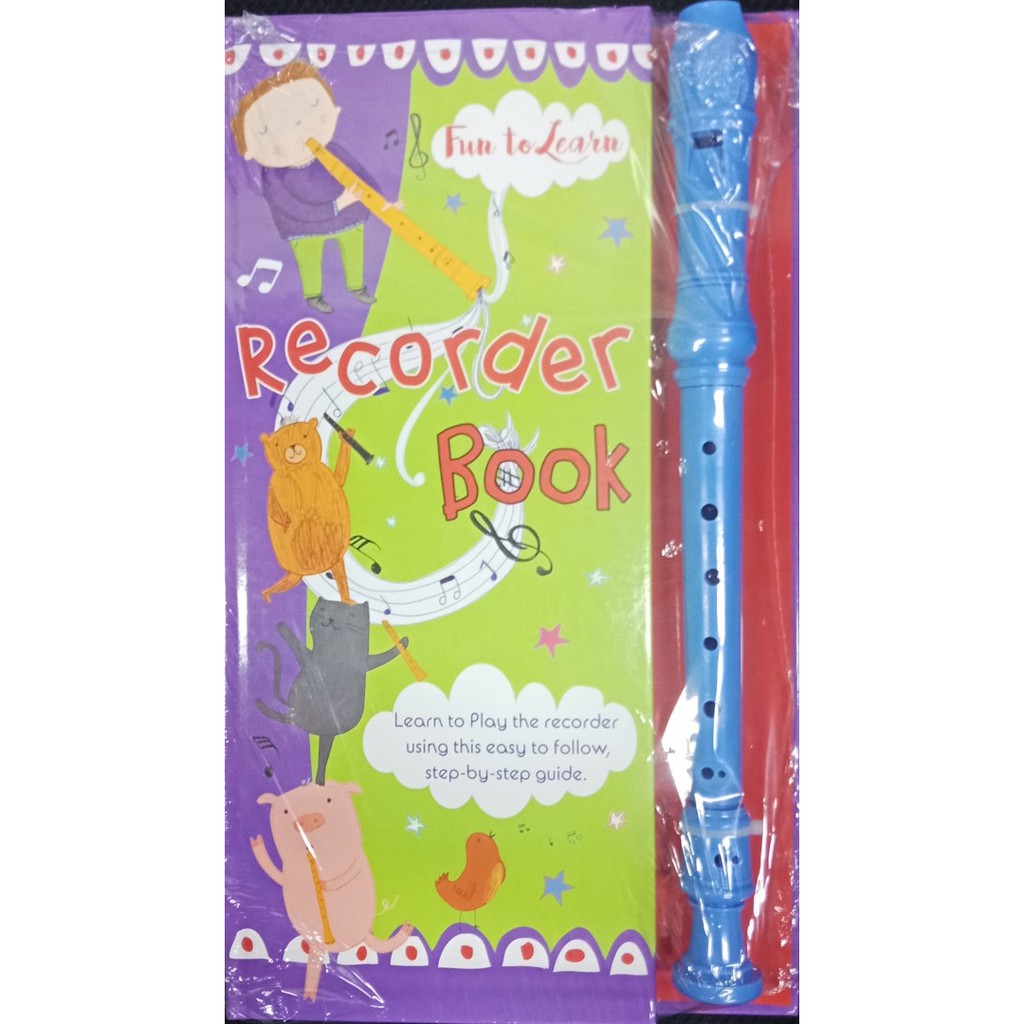 Jual Fun To Learn Recorder Book ( Buku Tutorial Main Suling ) | Shopee ...