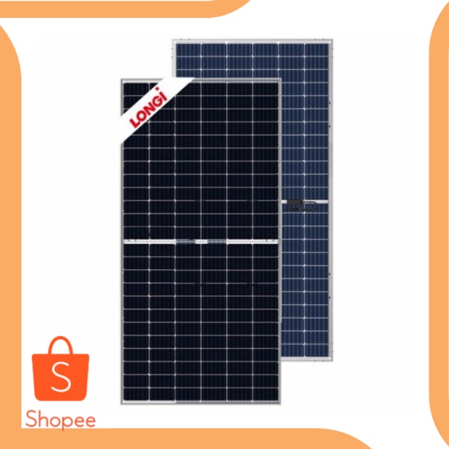 Jual Unik sparepart pv 370 wp longi bifacial mono solar cell panel ...