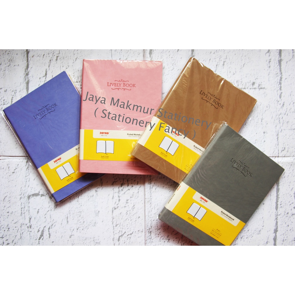 Jual Buku Notebook Catatan Bergaris Joyko Lively Book NB-713 (1 pcs) | Shopee Indonesia