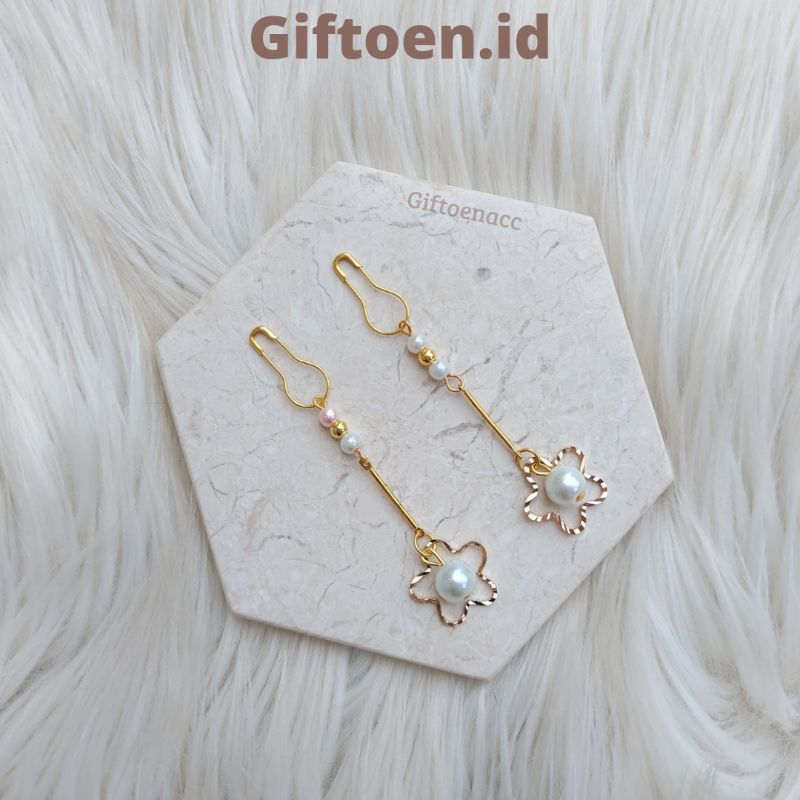 Jual Anting Hijab Lucu Kode Fujie | Shopee Indonesia