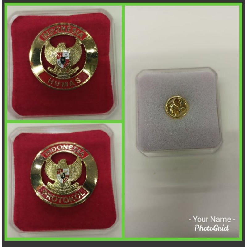 Jual PIN HUMAS DAN PROTOKOL | Shopee Indonesia