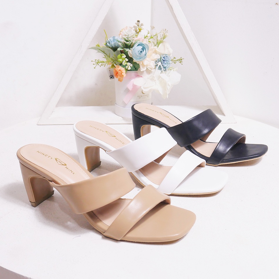 Jual Ninety Nine - Sepatu Wanita Jessica Sendal Heels 5 cm | Shopee ...
