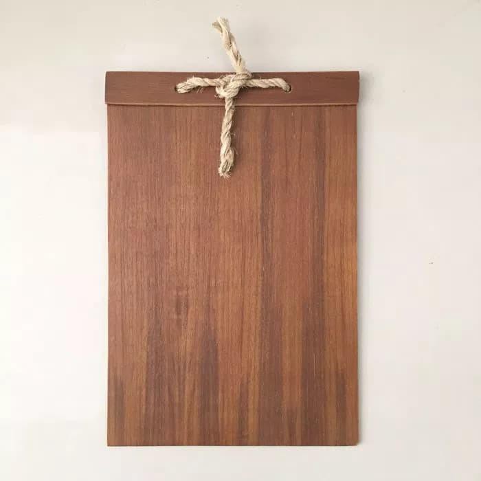 Jual Kertas / Menu Board A4 Cantik Kayu | Shopee Indonesia