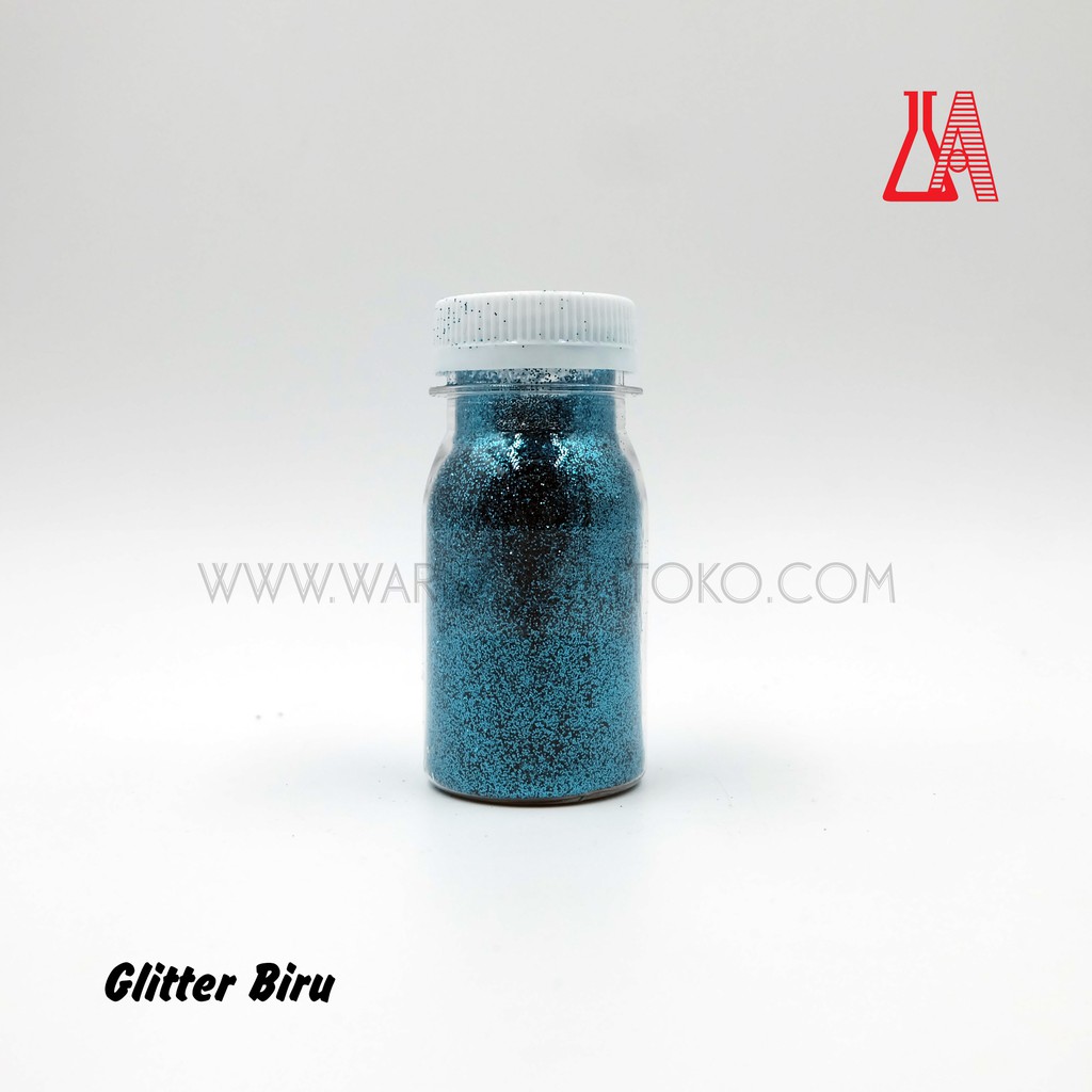 Jual Glitter Biru Toska - Kemasan 1/2 Ons | Shopee Indonesia