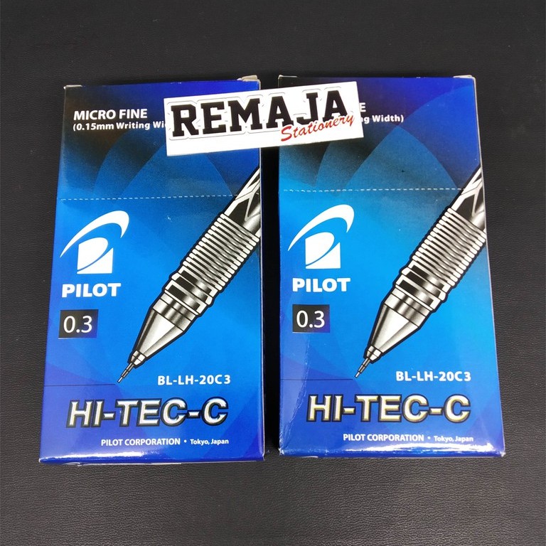 Jual Pilot bolpoin Hi-Tech C 0.3 per pack original | Shopee Indonesia