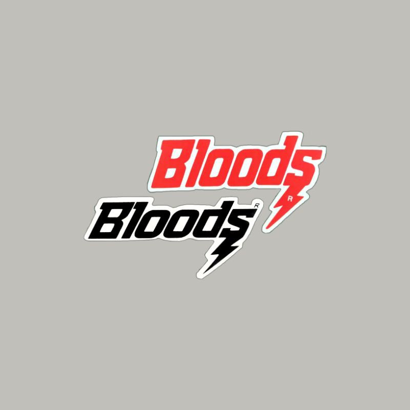 Jual Sticker brand /sticker distro /sticker graftac Bloods anti air ...