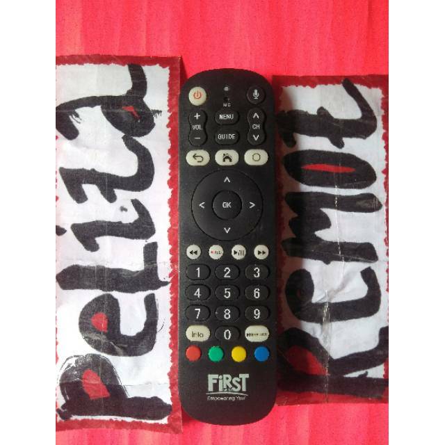 Jual remot first media STB smart parabola original terlengkap | Shopee ...