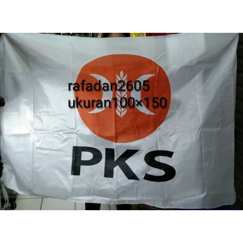Jual bendera partai pks terbaru ukuran 100×150 cm | Shopee Indonesia