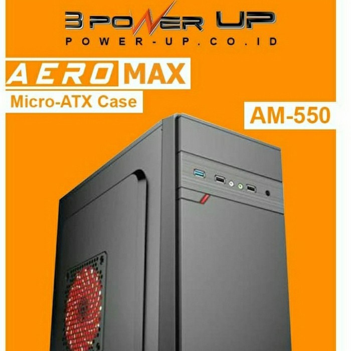 Jual case CPU Personal case 500 watt matx m atx Casing PC Powerup ...