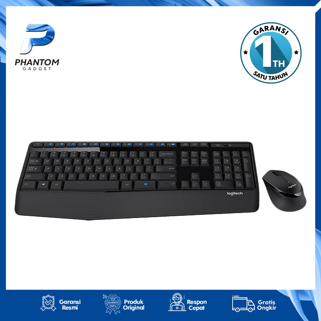 Jual Logitech Keyboard Wireless Combo MK345 - Garansi Resmi 1 Tahun ...