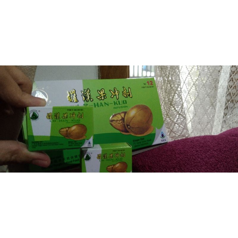 Jual Lo Han Kuo infusion SSA/batuk/tenggorokan/panas dalam/eceran(per ...