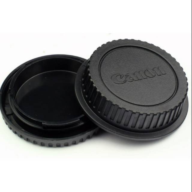 Jual Body Cap Lens Cap front cover rear cap tutup lensa dan tutup body ...