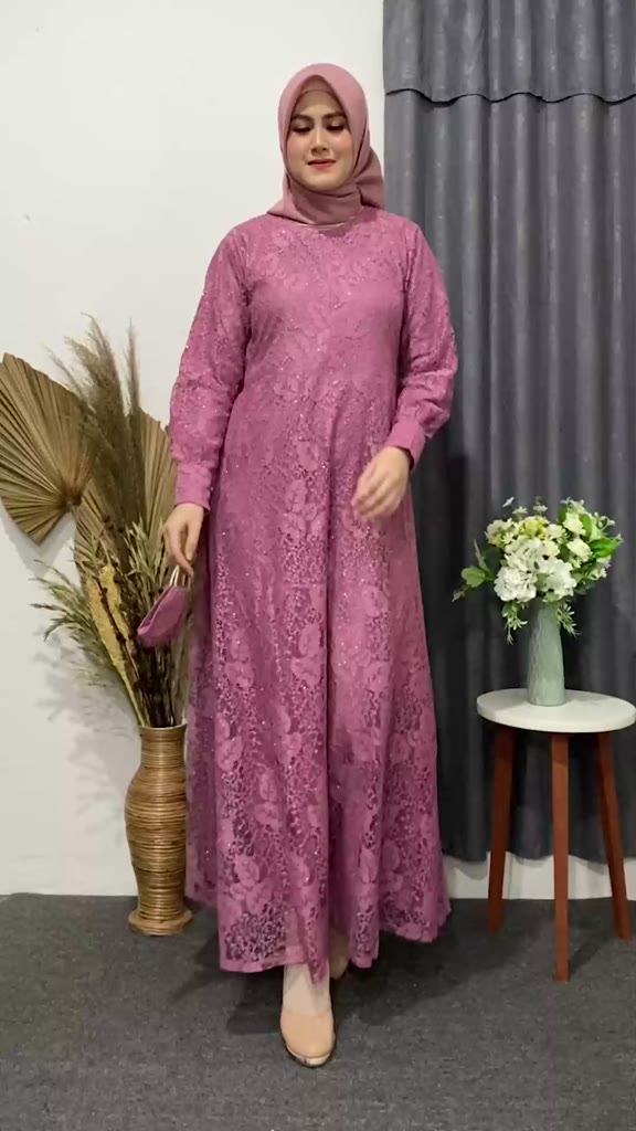 Jual Gamis Burkat Premium Free Masker dan Busui-Baju Seragam Kondangan ...