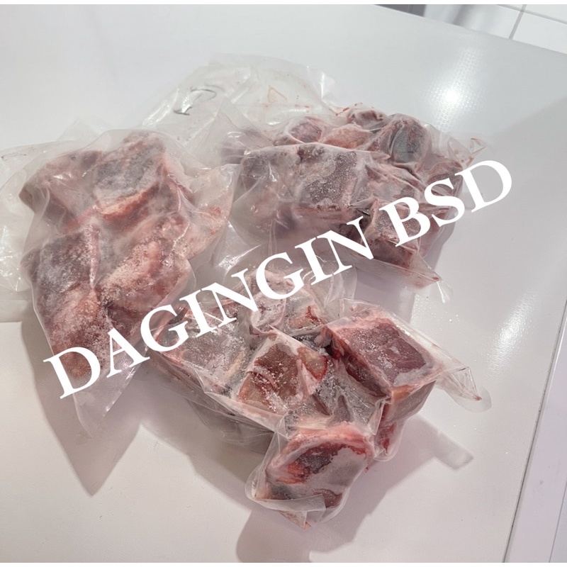 Jual IGA SHORT RIBS / iga sapi bagian bawah 500gr | Shopee Indonesia