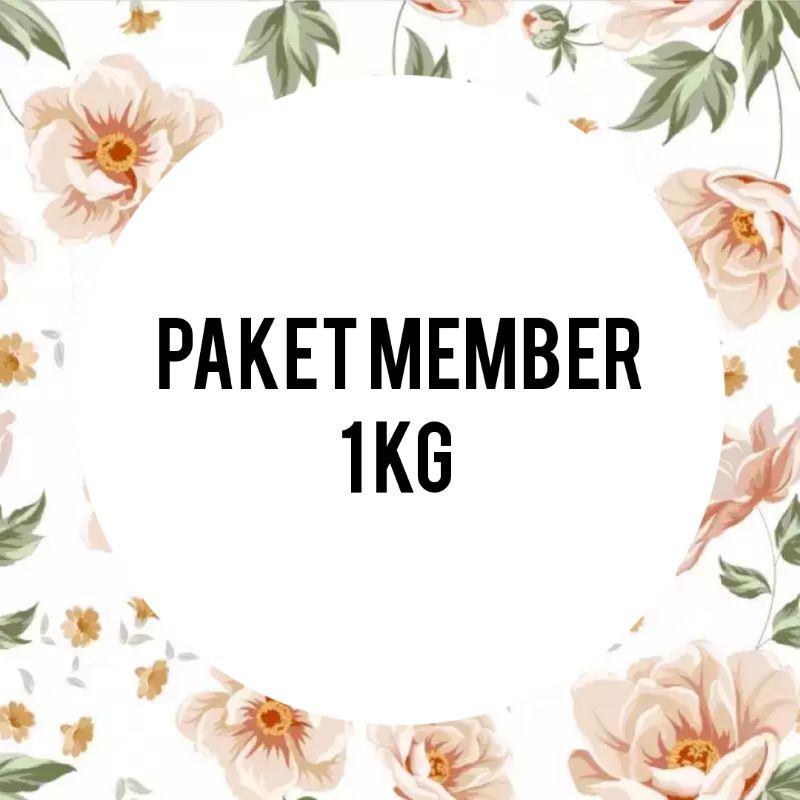 Jual PAKET MEMBER 1 KG | Shopee Indonesia