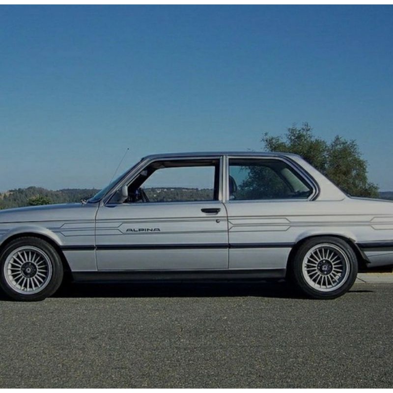 Jual Sticker Decals BMW Alpina Klasik E21 E30 E24 E10 classic design ...