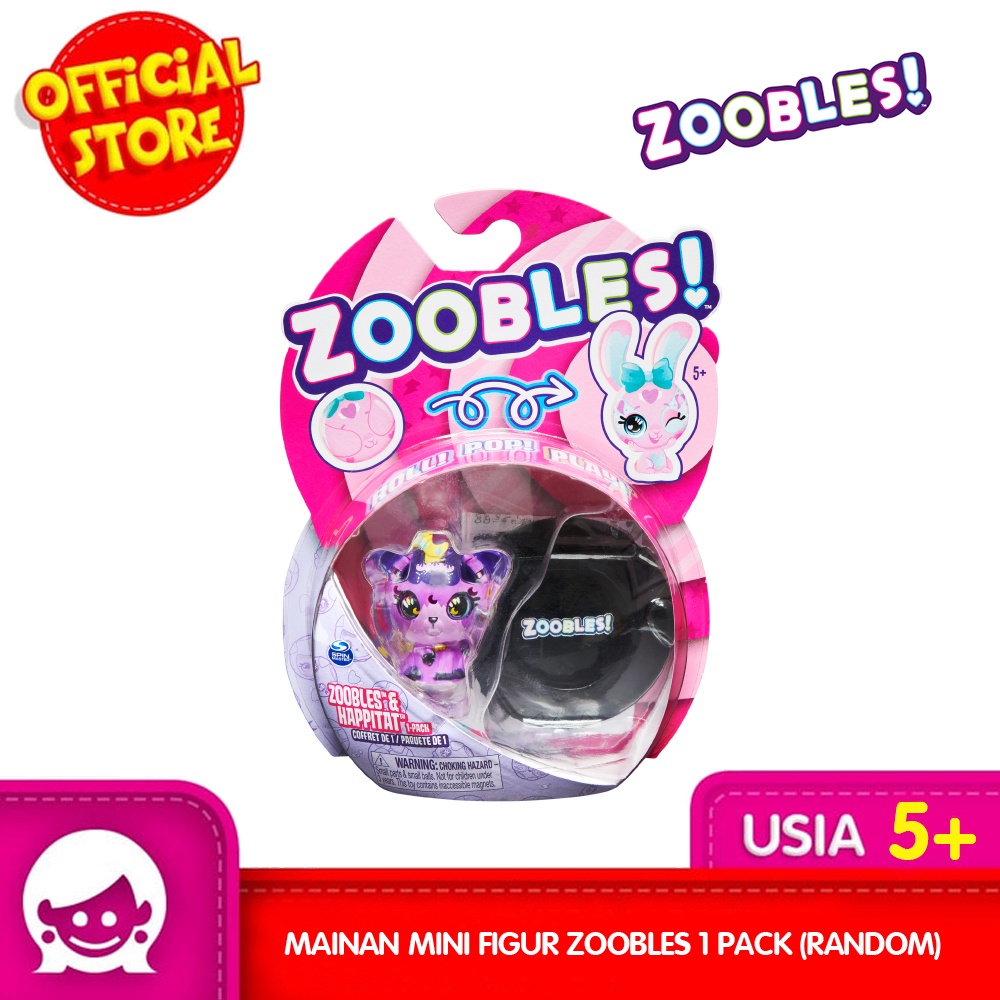 Jual Mainan Mini Figur Zoobles 1 Pack (Random) | Shopee Indonesia