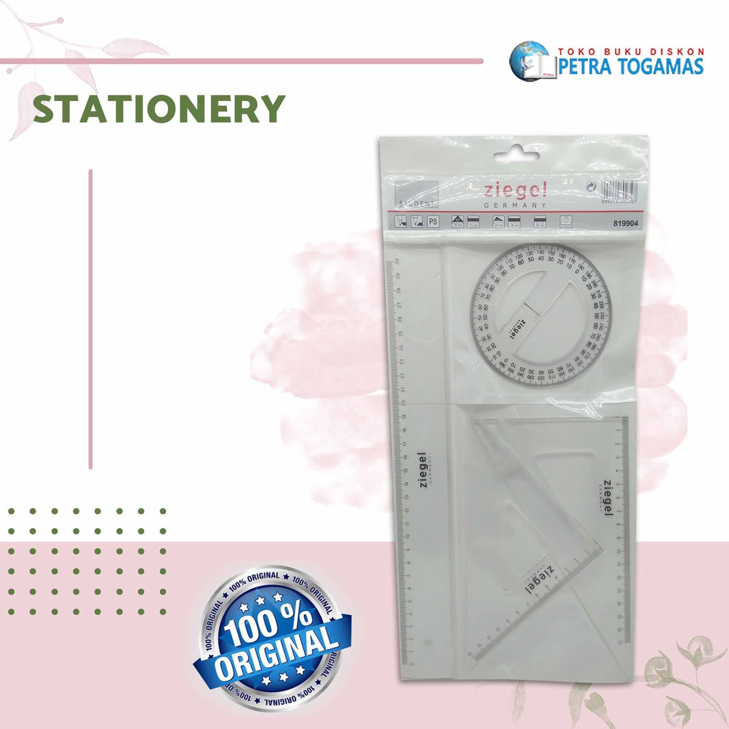 Jual PENGGARIS GEOMETRY SET ZIEGEL ROTRING // PENGGARIS GEOMETRY SET ...