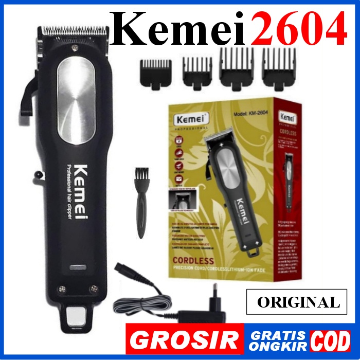 Jual KM2604 GROSIR KEMEI 2604 Alat Cukur Rambut Mesin Cukuran Elektrik CAS KM-2604 | Shopee ...