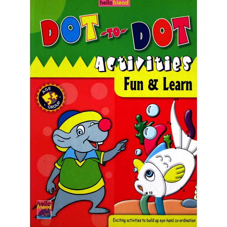Jual Buku aktivitas anak - Hello Friend Dot-to-Dot Activities Fun ...