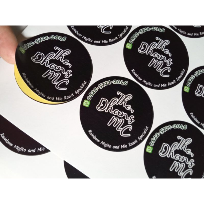 Jual Stiker Label Kemasan / Olshop Custom Free Desain | Shopee Indonesia