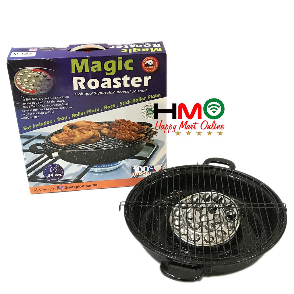 Jual Maspion Magic Roaster Alat Pemanggang Panggangan Kompor 34 CM ...