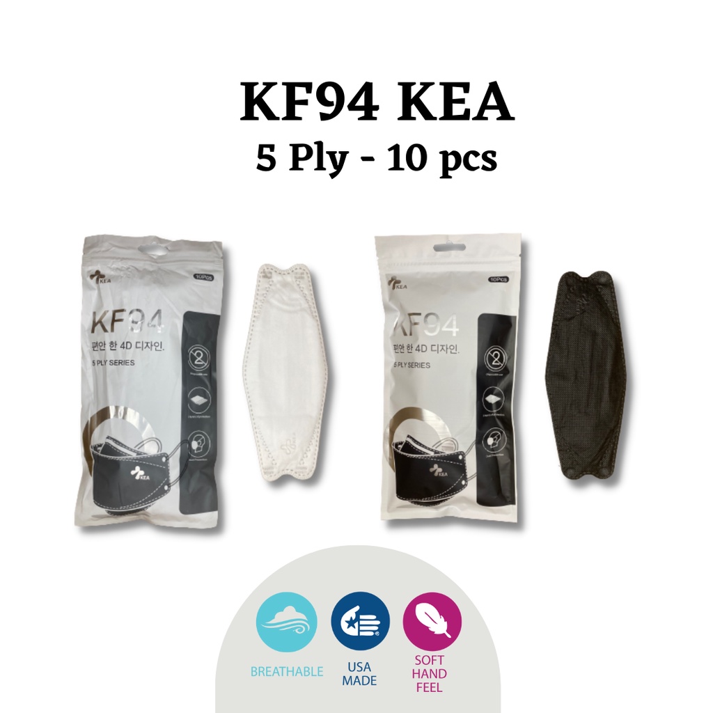 Jual Masker KF94 KEA - 5 Ply - Isi 50 pcs | Shopee Indonesia
