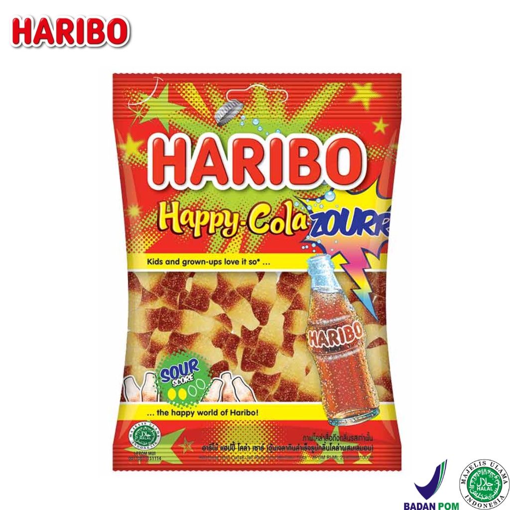 Jual Haribo Permen Jelly Aneka Rasa Buah Kemasan Kecil 80gr | Shopee ...