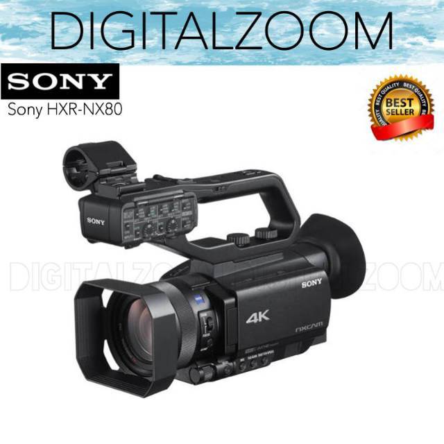 Jual SONY HXR-NX80 CAMCORDER 4K - SONY NX80 | Shopee Indonesia