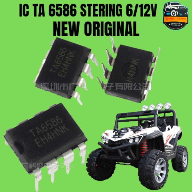 Jual Original !! IC TA6586 Motor Drive IC Receiver Box Mobil Mainan Aki ...