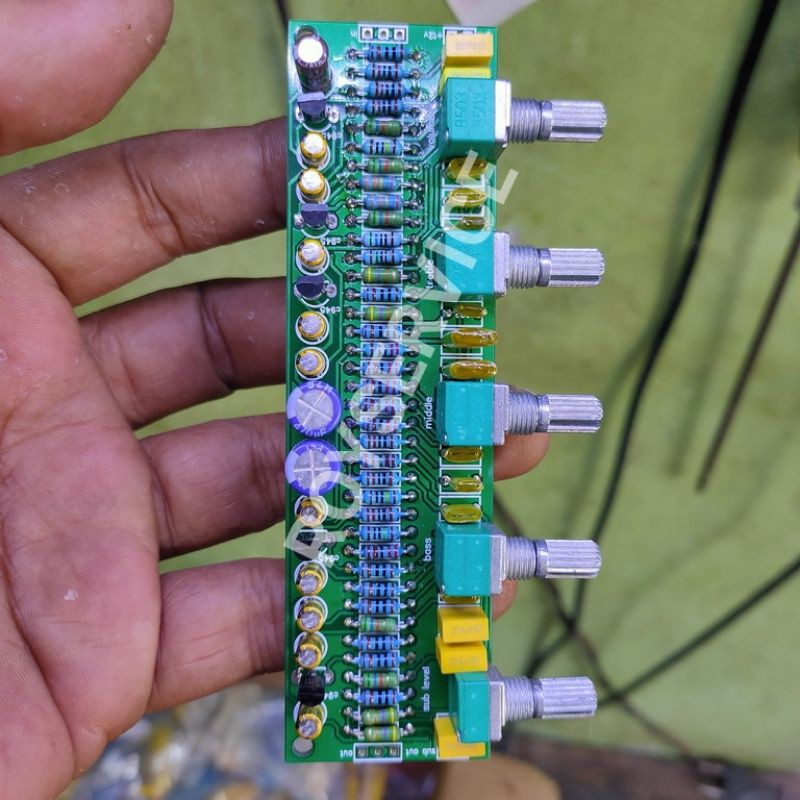 Jual Tone Control Aktif Stereo / Tone Control Lengkap Subwoofer ...
