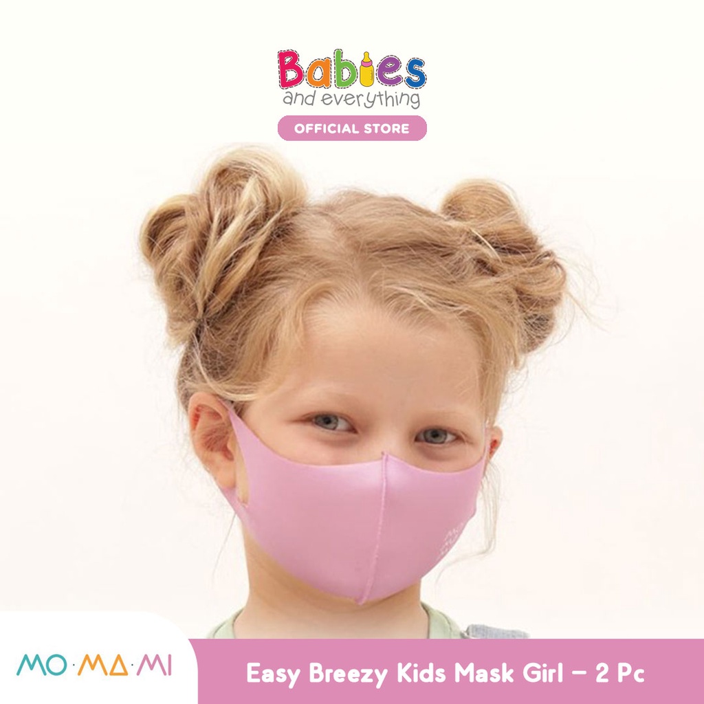 Jual Momami Baby Easy Breezy Kids Mask Girl [2 Pcs] - Masker Anak ...