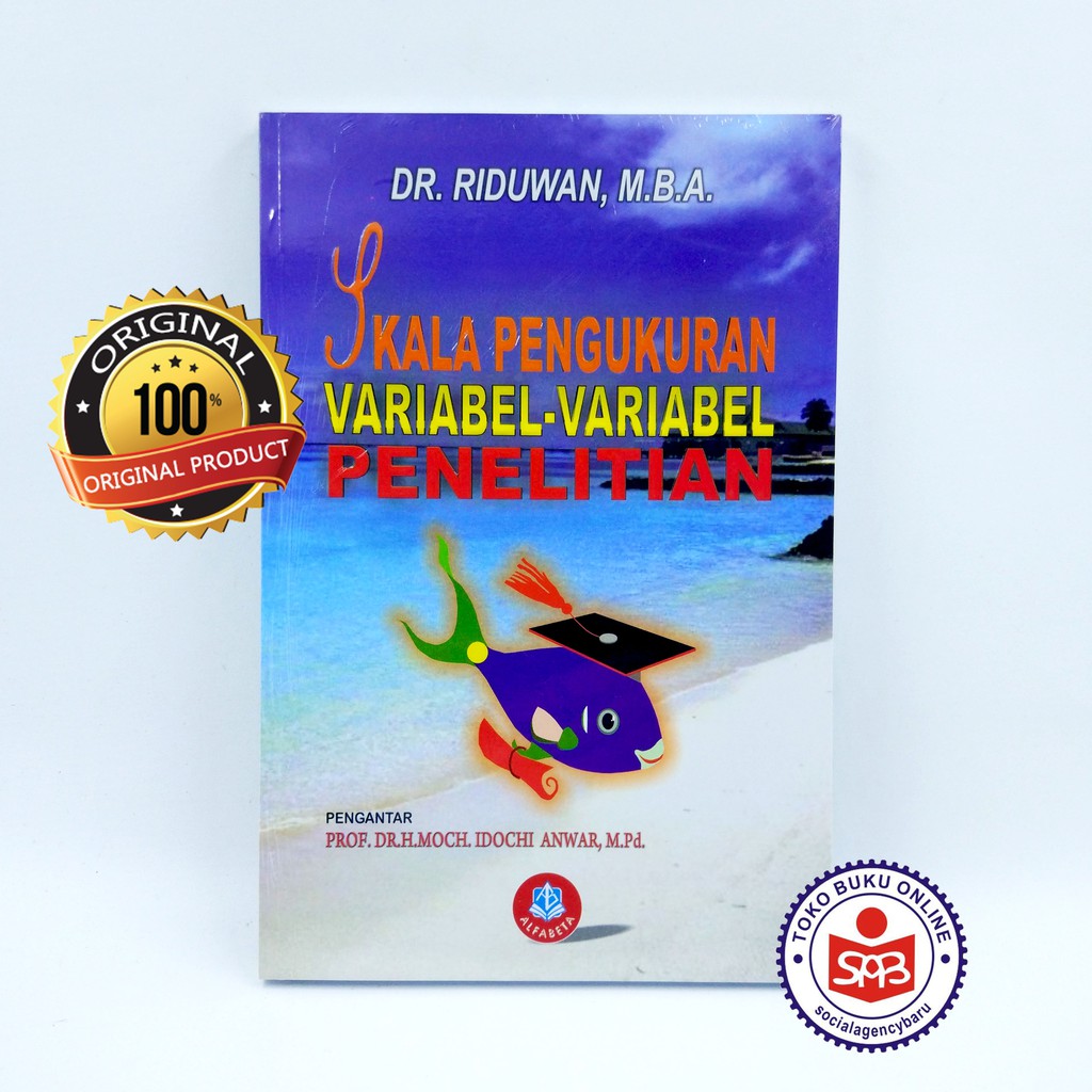 Jual Skala Pengukuran Variabel Variabel Penelitian - Riduwan | Shopee ...