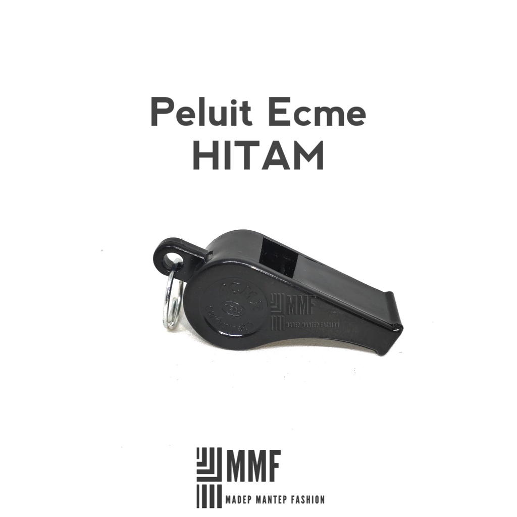 Jual Pluit Tali Kur Peluit Komando ECME Hitam Putih Peluit Satpam ...