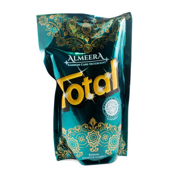 Jual TOTAL Almeera Liquid Detergent - Deterjen Cair 800ml | Shopee ...