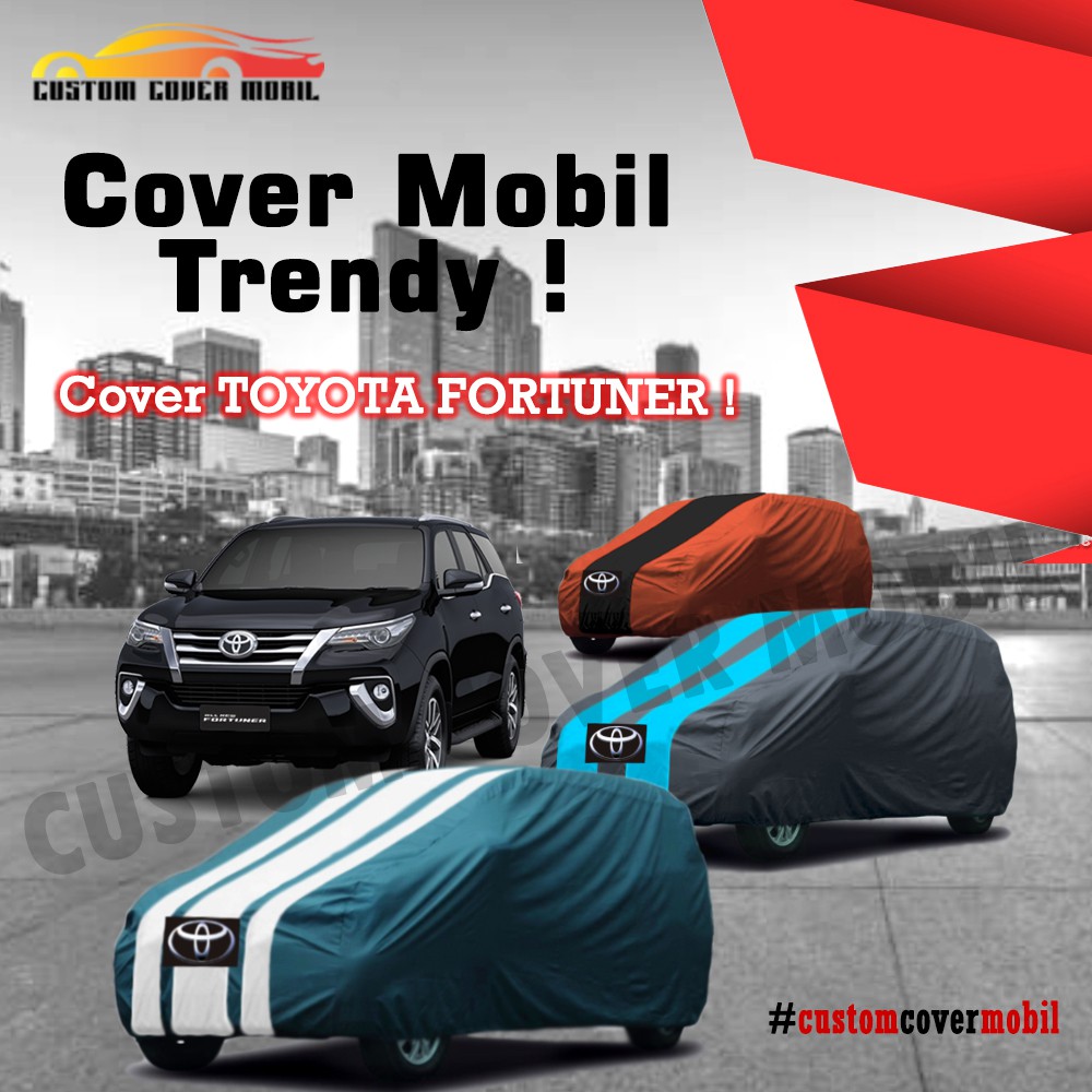 Jual Cover/Selimut Mobil Toyota Fortuner Variasi Garis Indoor ( BISA ...