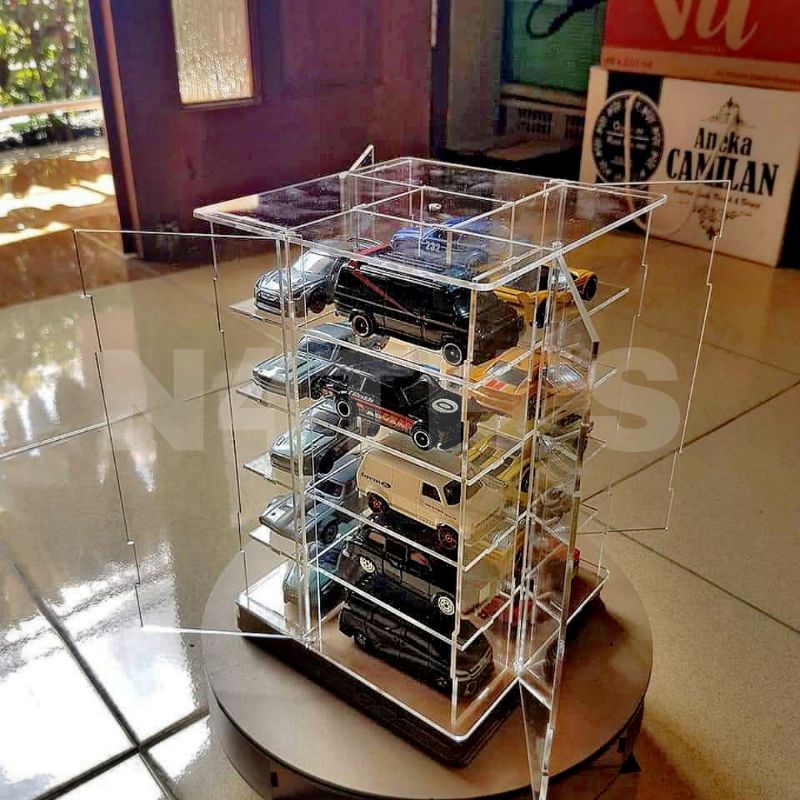 Jual Rak putar display hotwheels 20 slot | Shopee Indonesia