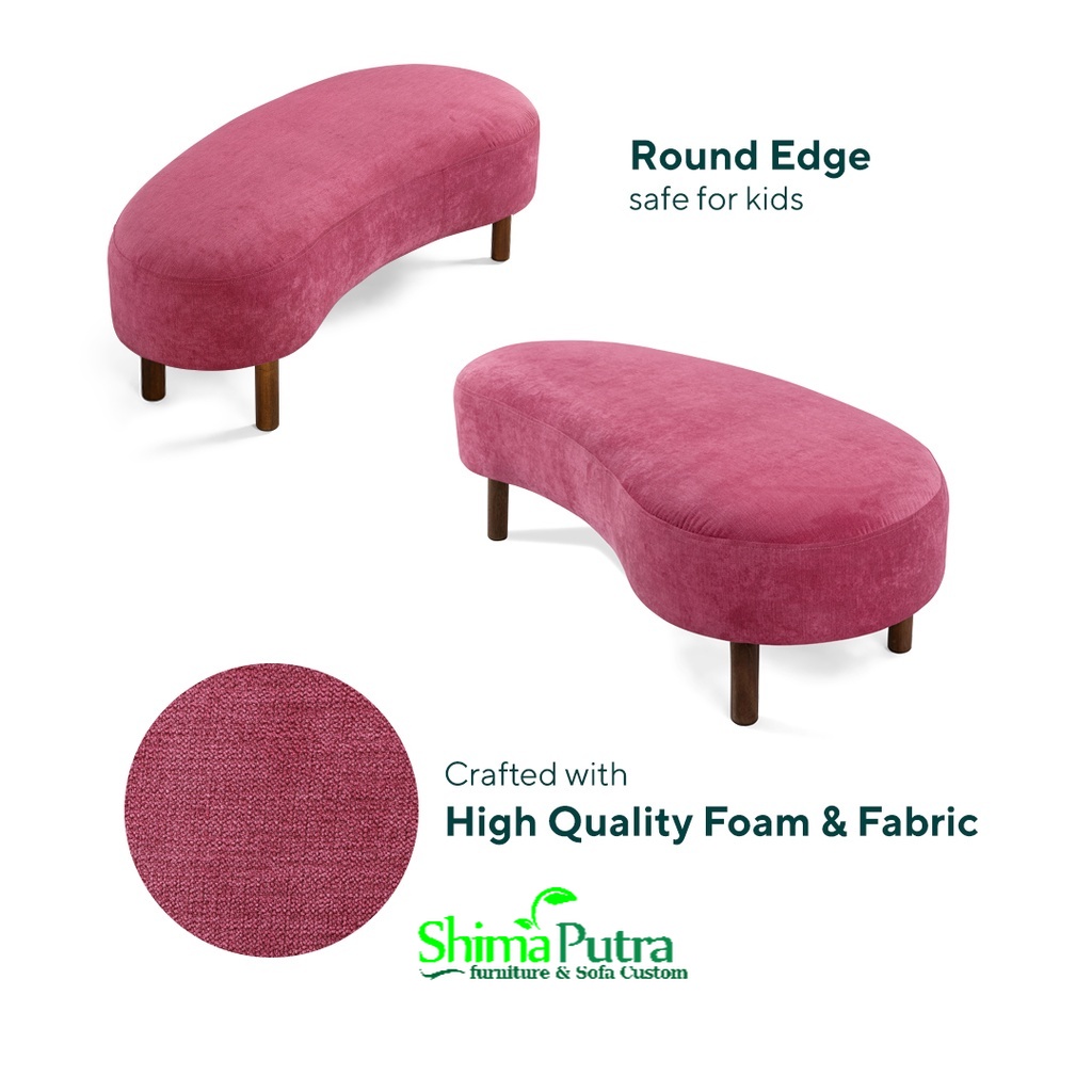 Jual Stool lengkung CELINE Bench sofa bench lengkung Shima Putra ...