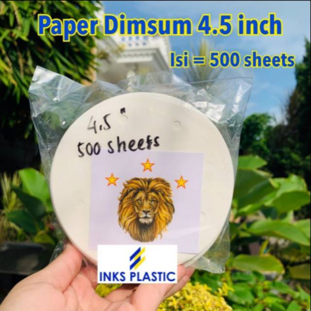 Jual DIM SUM PAPER 4,5INCH / KERTAS DIM SUM 4,5 INCH (500pcs) | Shopee ...