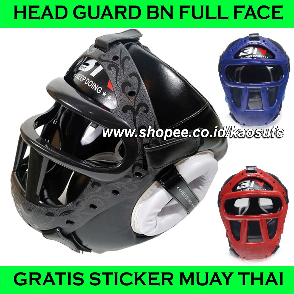 Jual HEAD GUARD MUAY THAI BN , HEAD GEAR MMA BN , HEAD GUARD BOXING BN ...