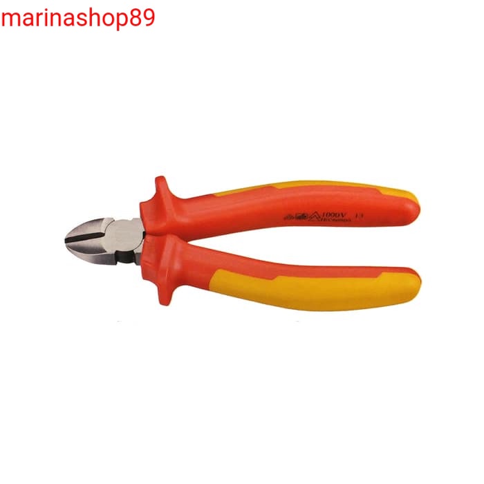 Jual ORIGINAL Krisbow Tang Potong Diagonal Insulasi 15 Cm | Shopee ...